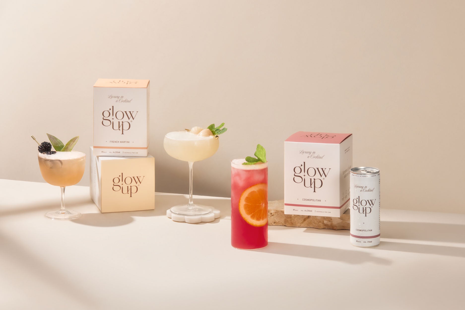 Glow Up® Redefining the world of canned cocktails | Read our story ...