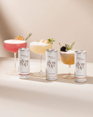 Glow Up® - Premium Triple Distilled Vodka Cocktails in a Can – Glow Up ...