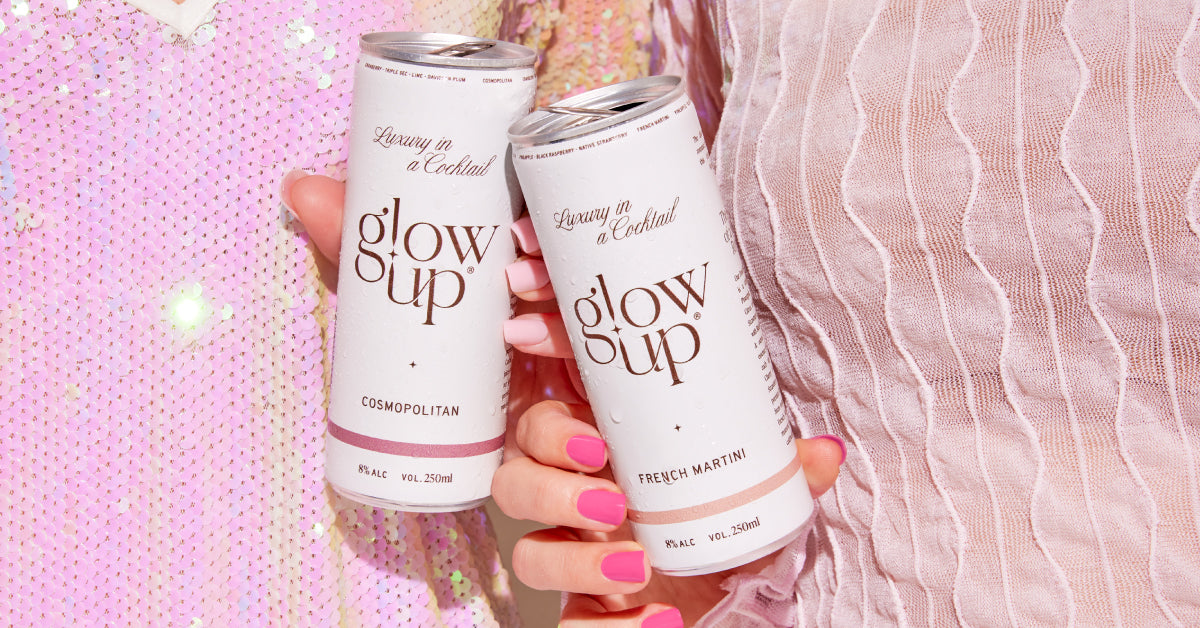 Glow Up® - Premium Triple Distilled Vodka Cocktails in a Can – Glow Up ...